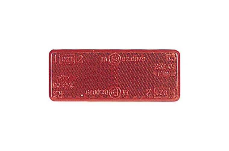 Red Retro Reflector with Self Adhesive 84037 – Decked Out Auto Australia