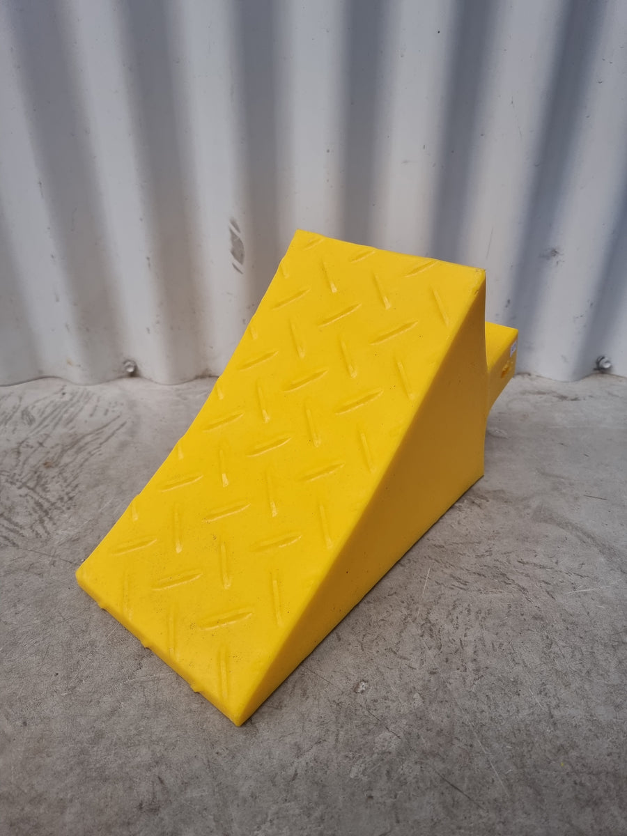 Yellow Wheel Chock (Filled) WC170FF – Decked Out Auto Australia